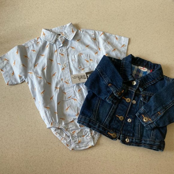 Wrangler/Mick-Mack | Jackets & Coats | Wrangler Jean Jacket And Onesie ...